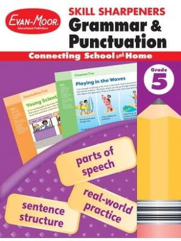 Skill Sharpeners: Grammar & Punctuation, Grade 5 Workbook - Walmart.com