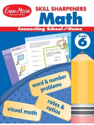 Skill Sharpeners: Math, Grade 6 Workbook - Walmart.com