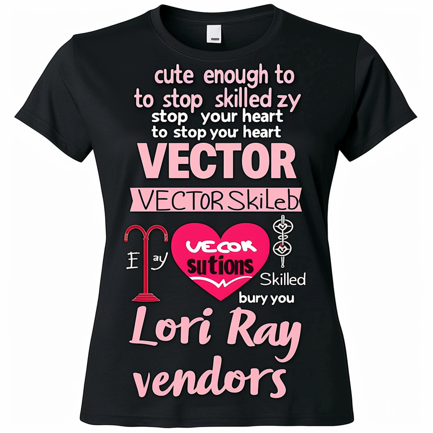 Skilled Cute Enough to Stop Your Heart Vector Eva Lori Ray Symbol ...