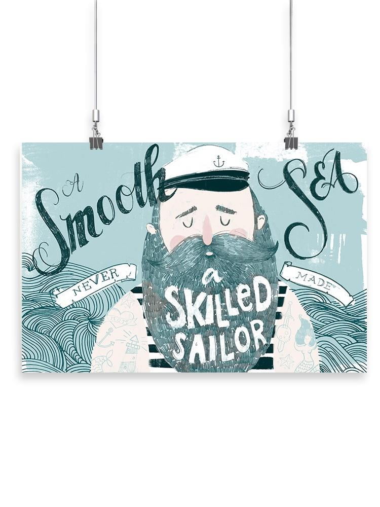 Skilled Sailor A Poster - Jennifer Paxton Parker Designs, - Walmart.com