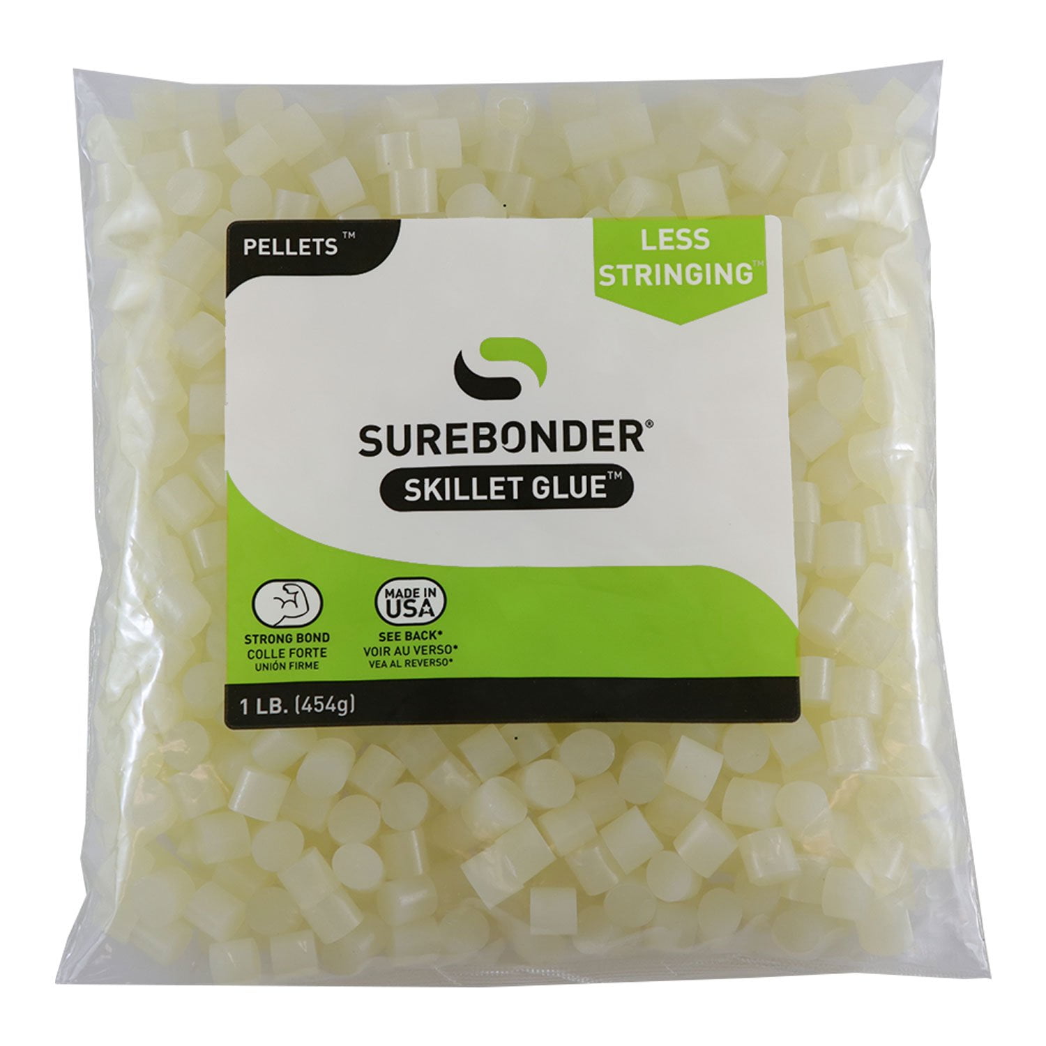Skillet Hot Glue Cube Pellets, 1 lb (B-2001) - Walmart.com
