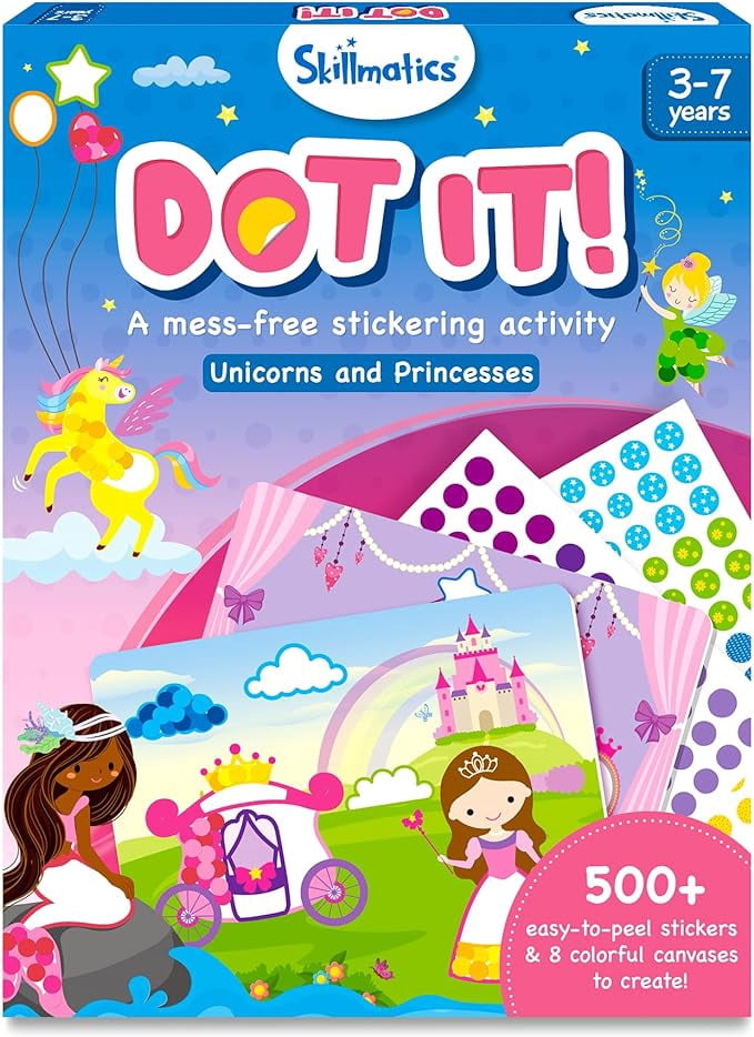 Skillmatics Art Activity - Dot It Unicorns & Princesses, No Mess ...