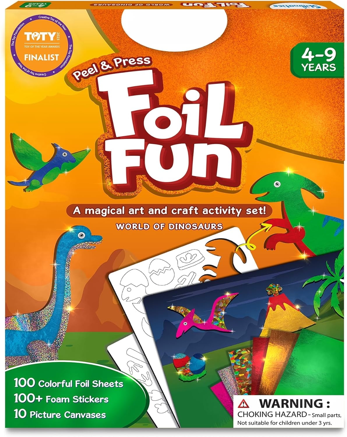 Skillmatics Art & Craft Activity - Foil Fun Animals, No Mess Art for ...