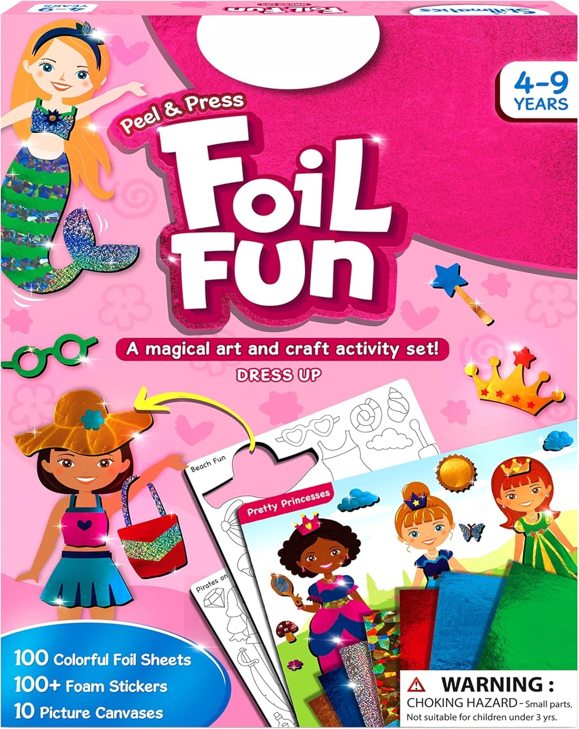 Skillmatics Art & Craft Activity - Foil Fun Animals, No Mess Art for ...