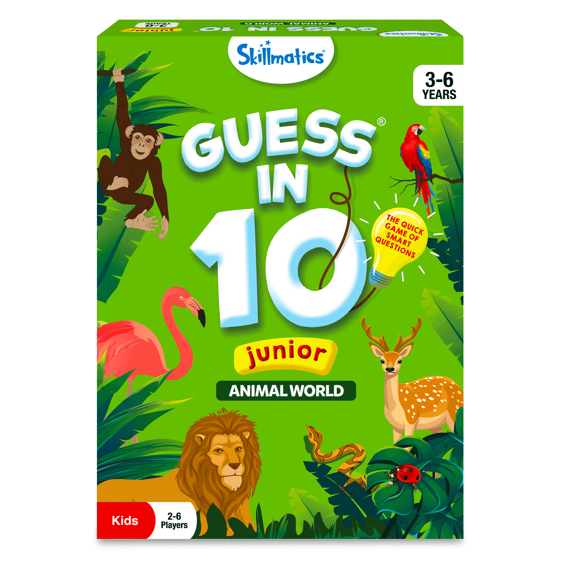 Skillmatics Guess in 10 Junior Animals, Educational Game for ...