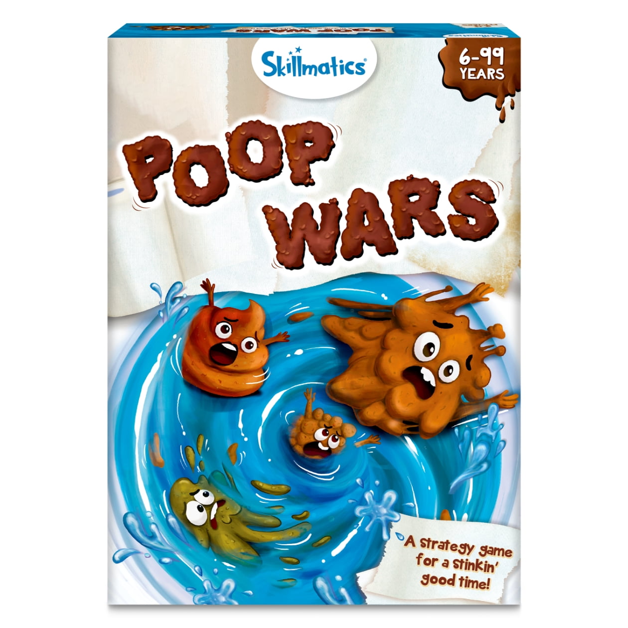 Skillmatics Card Game - Poop Wars, Fun & Fast-paced Strategy Game, Gift ...
