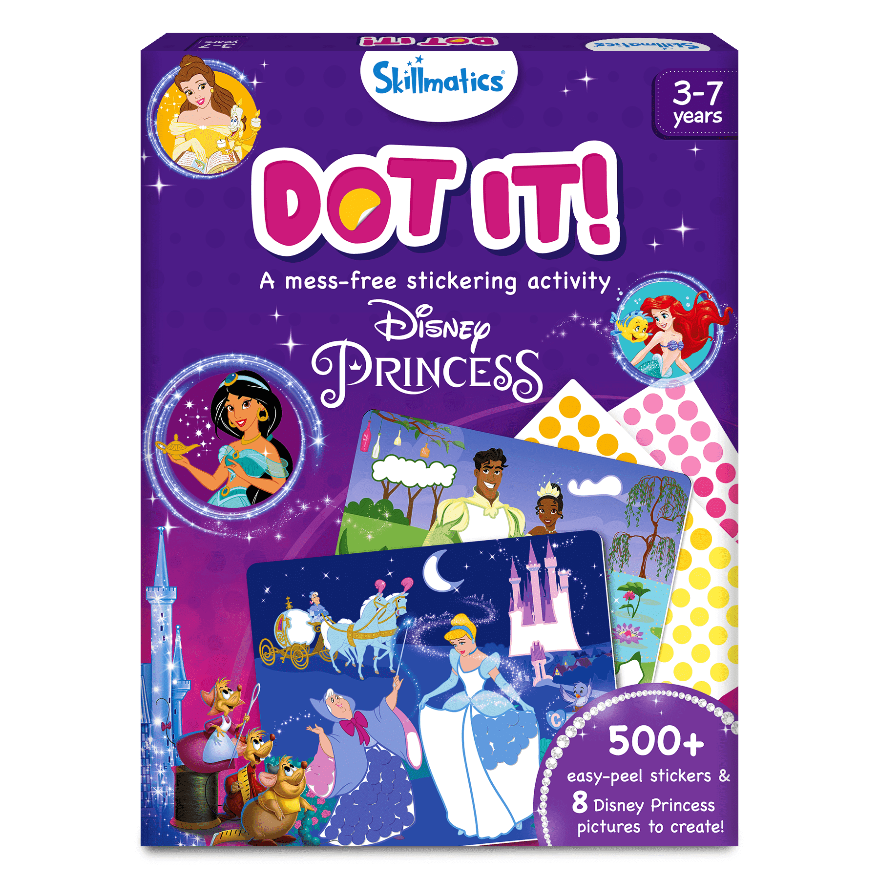 Skillmatics Dot It Sticker Art Activity - Disney Princess, Mess-Free ...