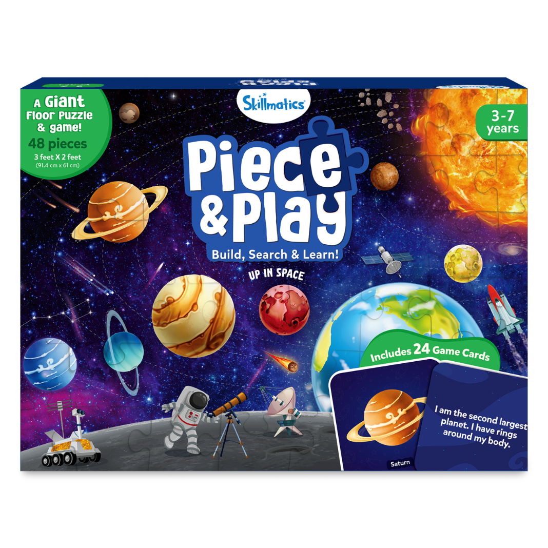 Jumbo Floor Puzzles, Out In Space - Walmart.com