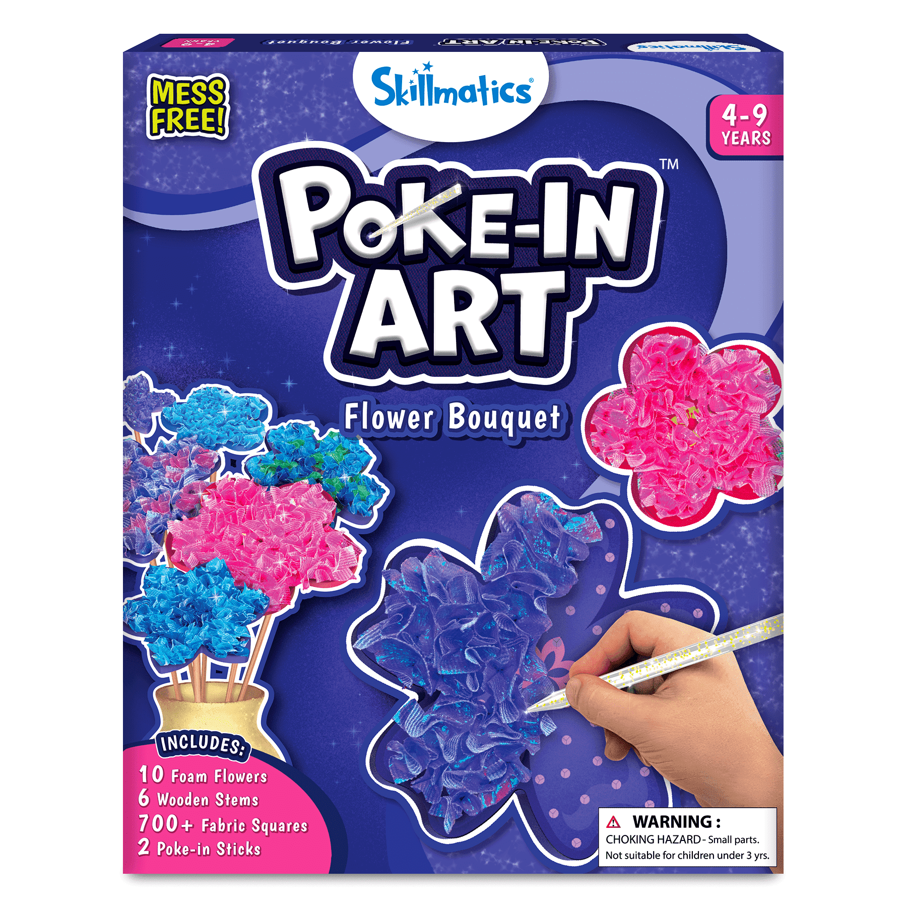Skillmatics Poke in Art, Flower Bouquet, Creative Activity Sets for ...