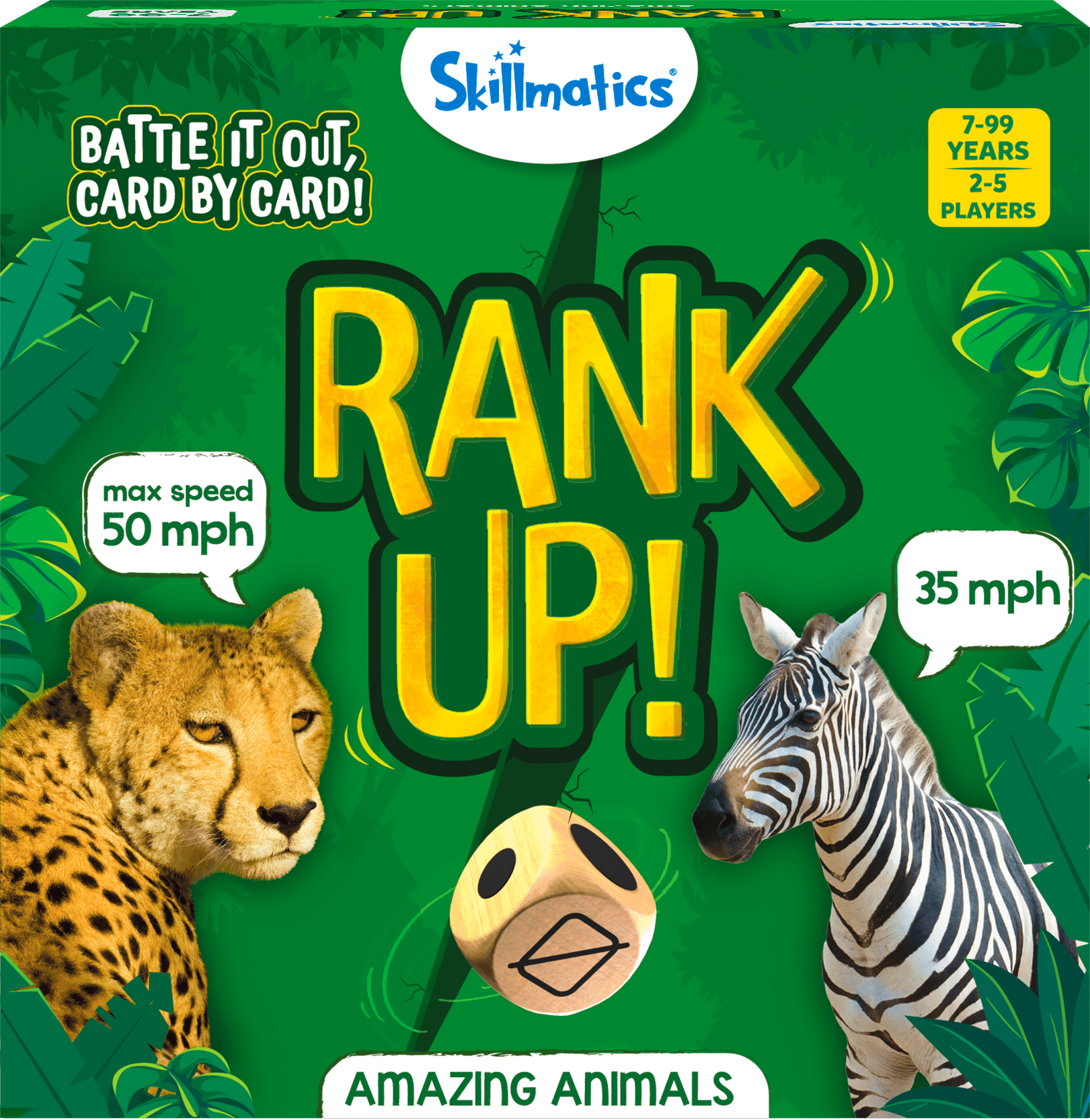 Skillmatics Trump Card Game – Rank Up Animals, Fun Memory Game for Kids ...