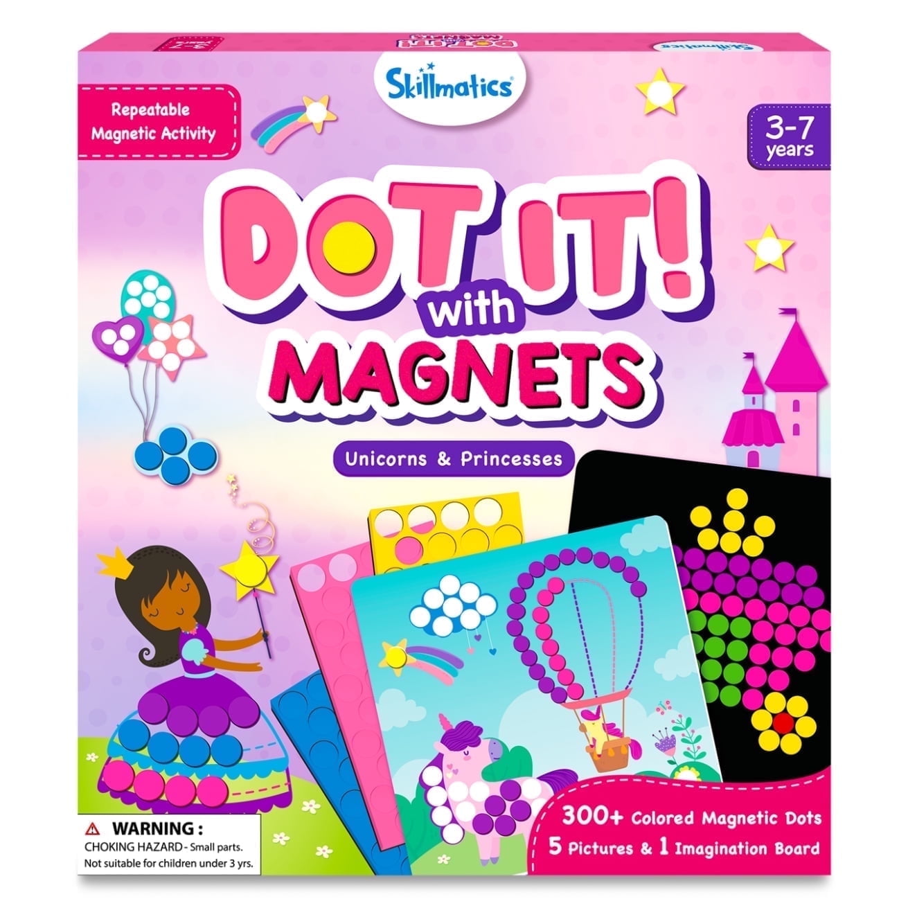 Skillmatics Art Activity - Dot It with Magnets Unicorns & Princesses ...