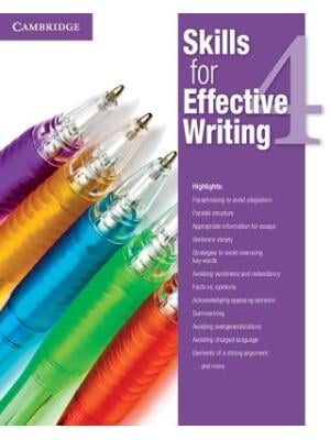 Skills for Effective Writing Level 4 Student's Book - Walmart.com