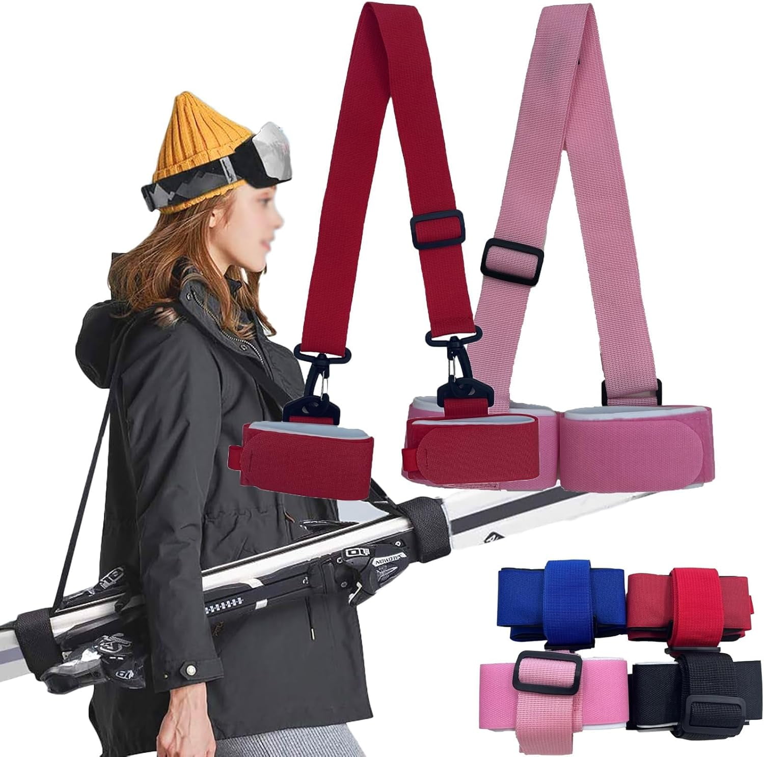 Skimate Ski Carrier, Skimate Ski Straps, Skimate Carry Your Ski ...