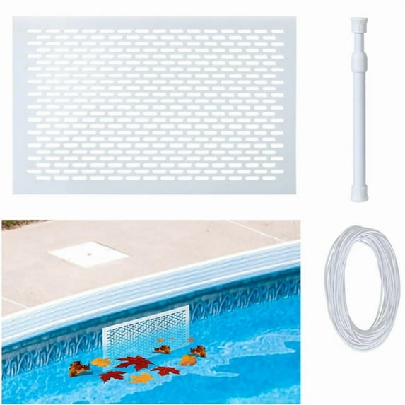 Skimmer Guard Kit Pool Net Leaf Catcher Shield Protective Spring Action ...