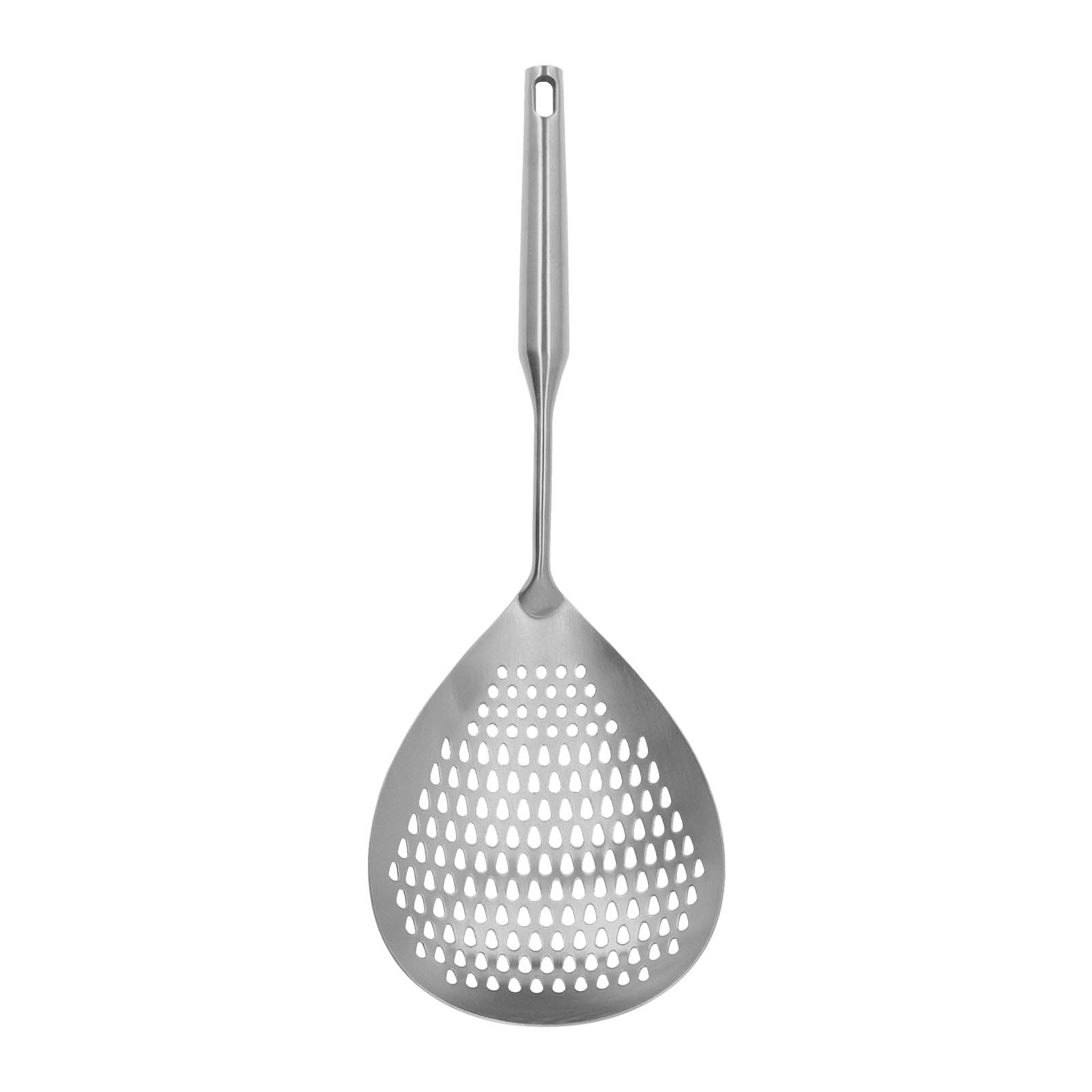 Skimmer Ladle 304 Stainless Steel Kitchen Cooking Strainer Spoon, Food ...