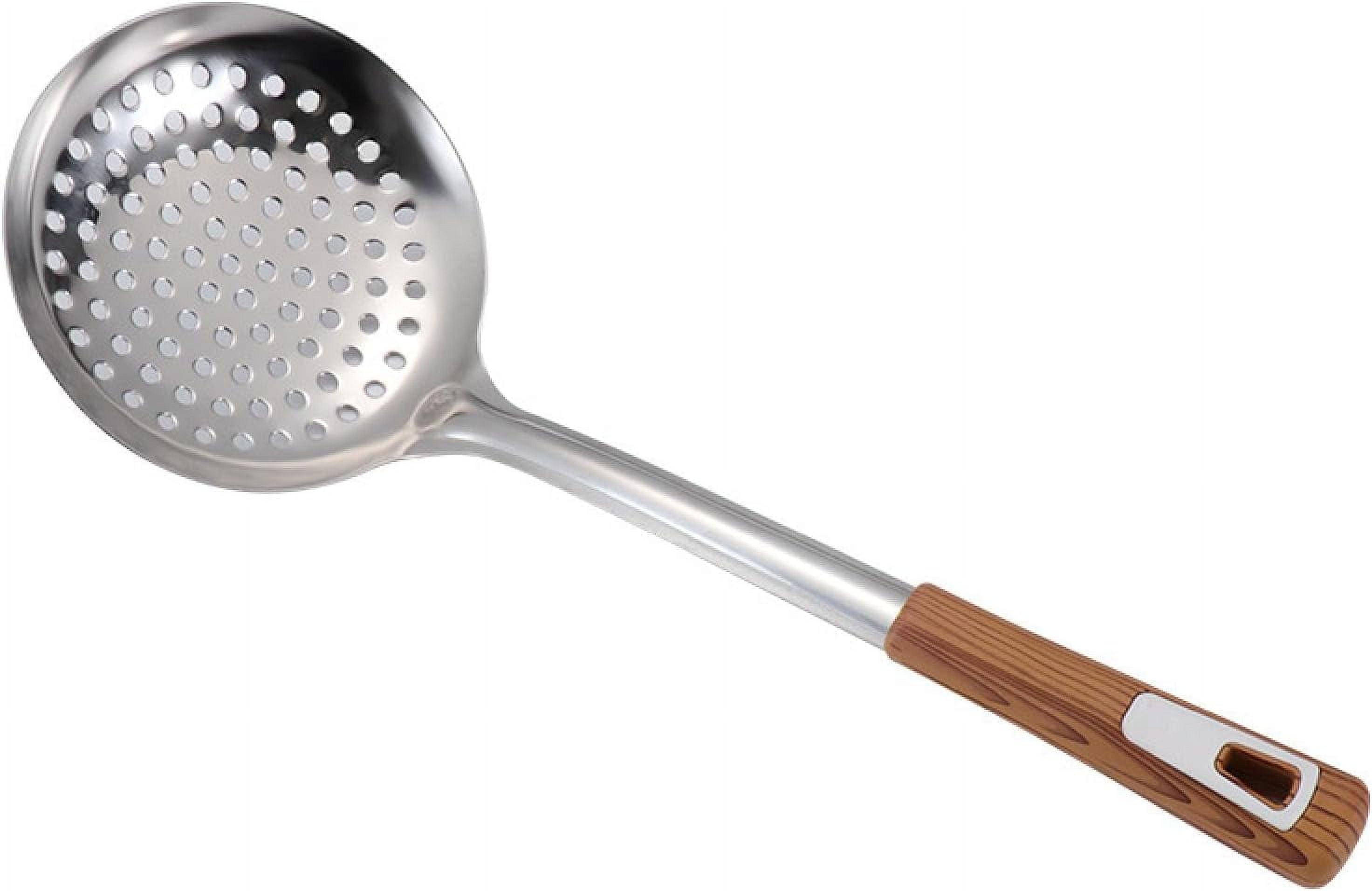 Skimmer Slotted Spoon Strainer Skimmer Stainless Steel Slotted Spoon ...
