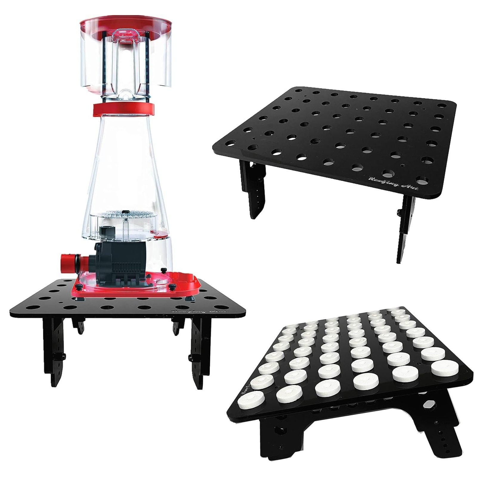 Skimmer Stand/Frag Rack Stand/Multi Function Stand (9" x 7" Black / 30 ...