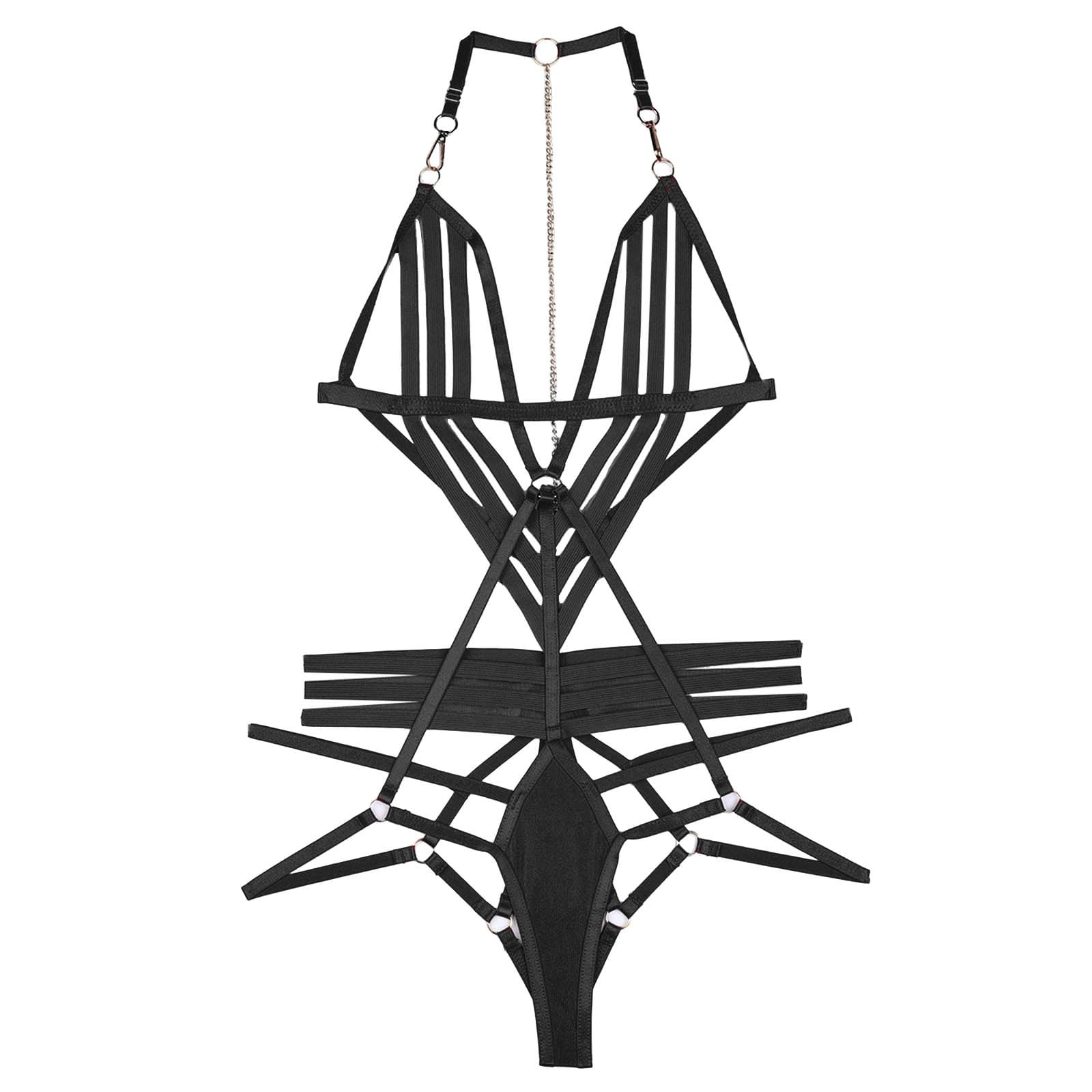 Skimpy Corset Lingerie for Women Cutout Teddies Western Sex Lingerie ...