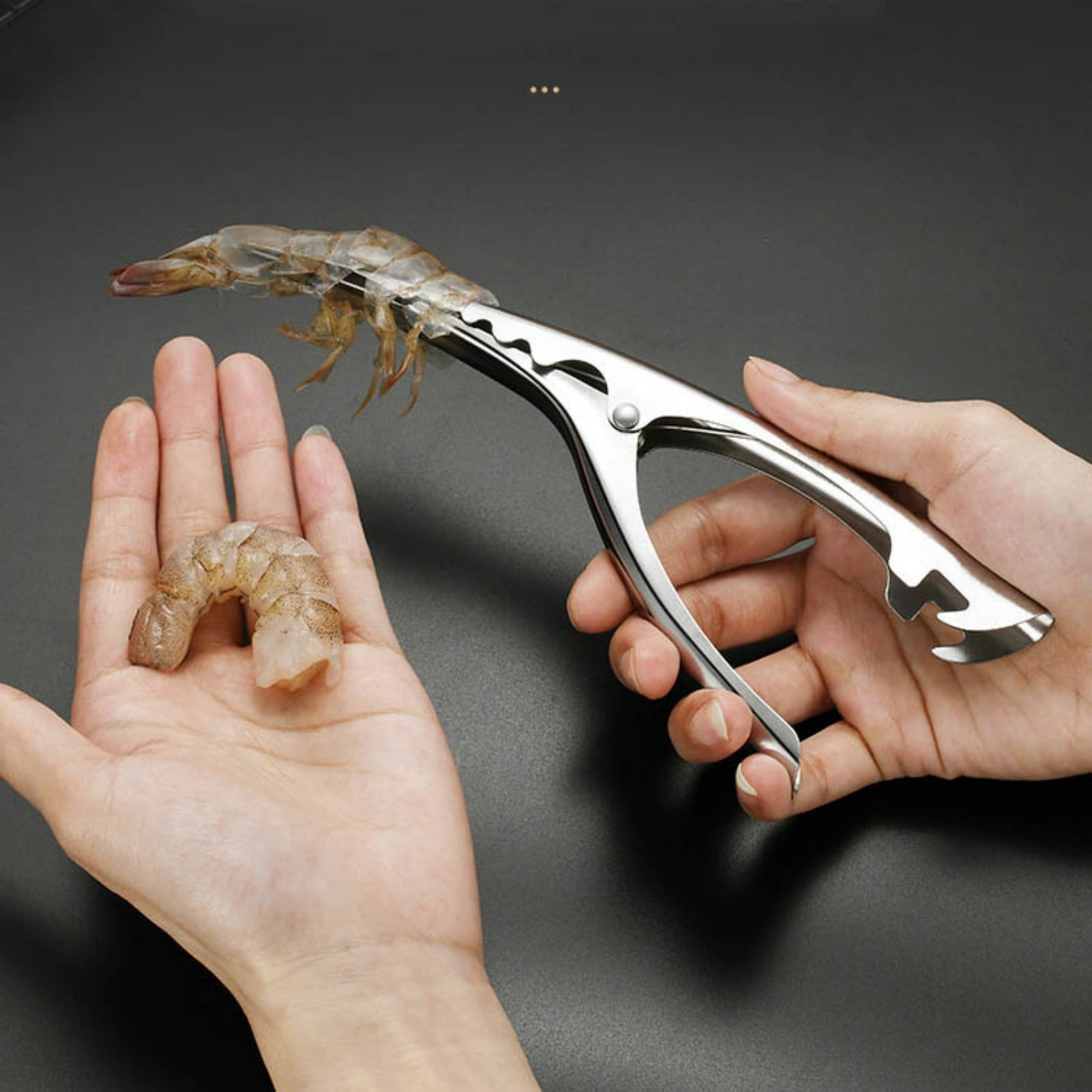 Skimskl 304 Stainless Steel Shrimp Sheller Tool - Effortless Shrimp ...