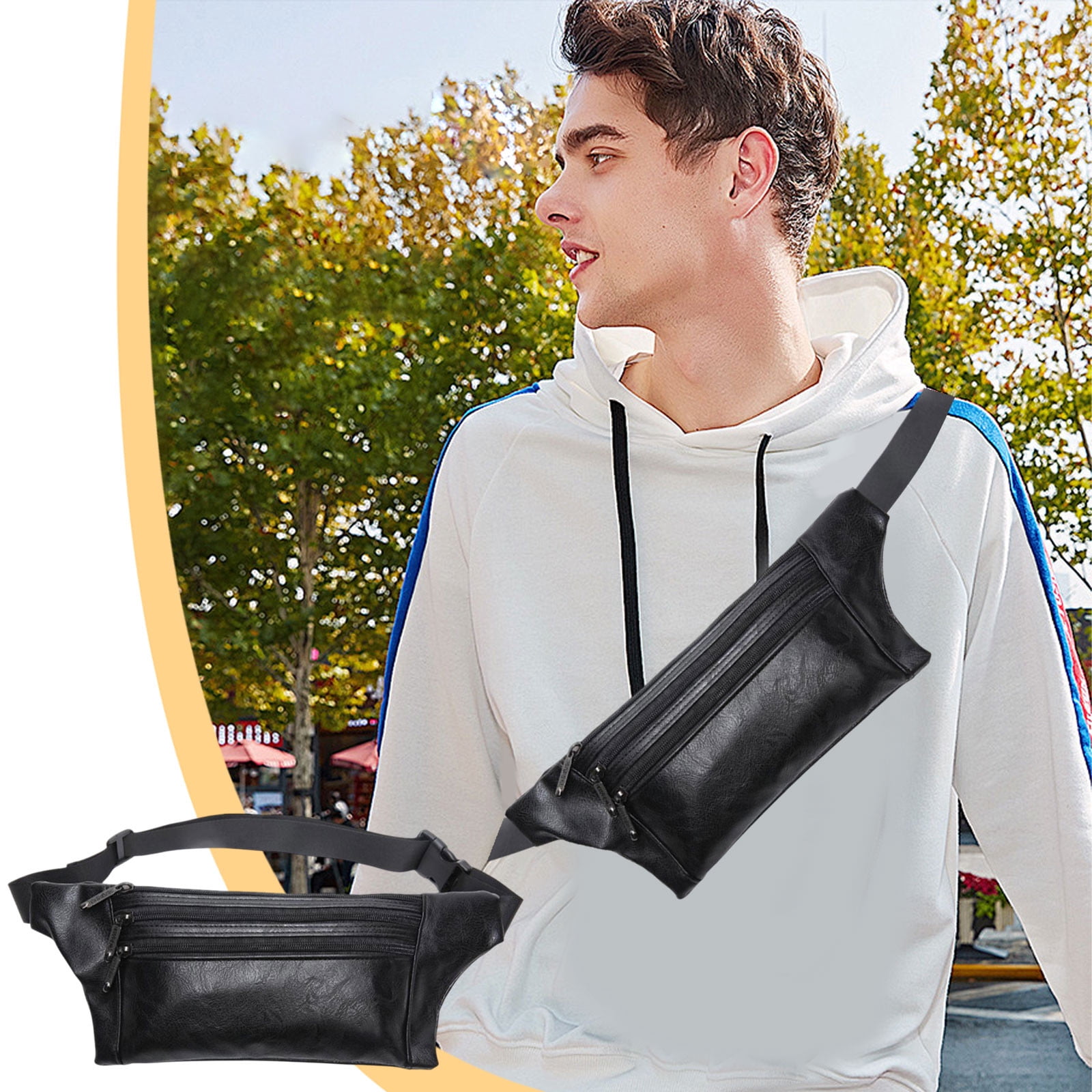 Skimskl Invisible Waist Pack, Lightweight Anti-Theft Bag, Waterproof ...