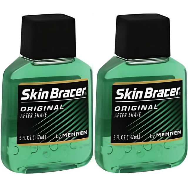 Mennen Skin Bracer Original After Shave, 5oz - Pack of 2 - Walmart.com