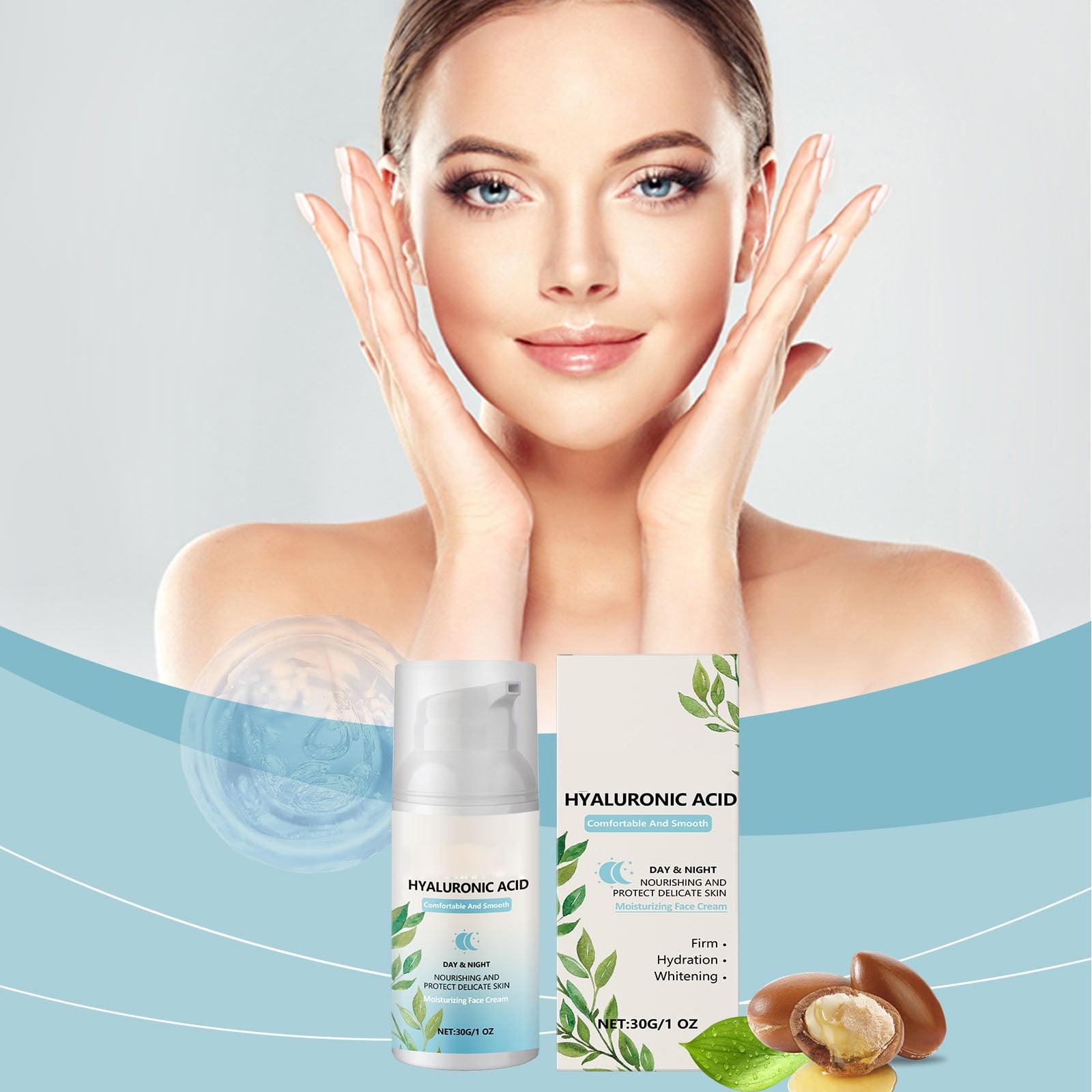 Skin Brightening Cream, Wrinkle Reducing Moisturizer, Hydrating ...