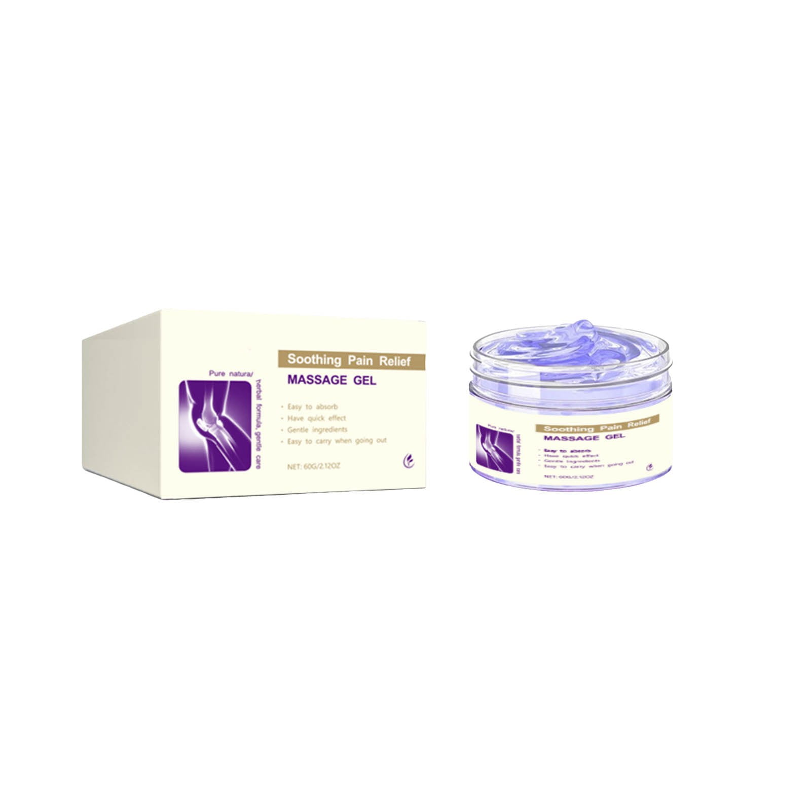 Skin Care | Joint Gel Purple Gel Soothes Knees Lumbar Neck Hands And ...