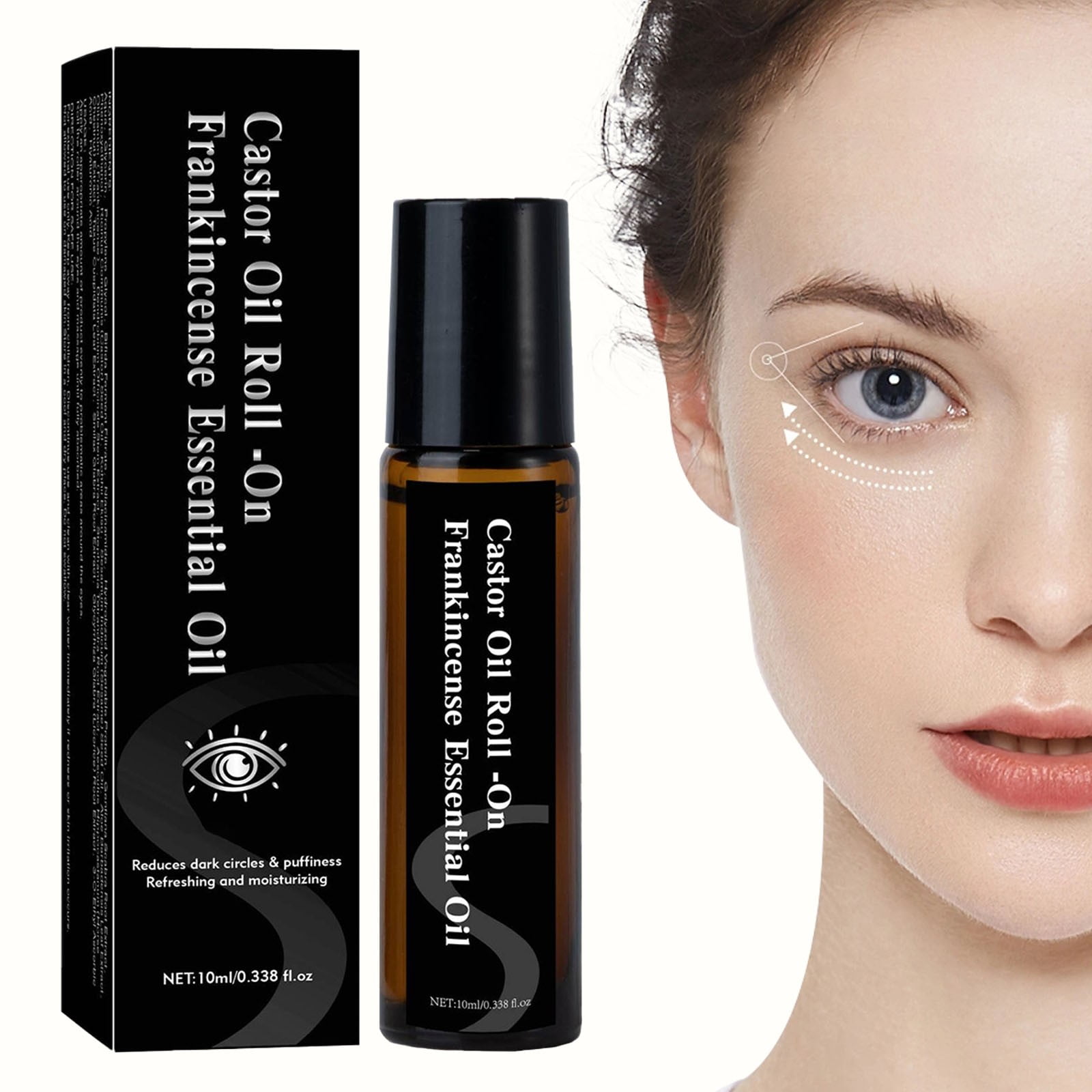 Skin Care Oil Roll on for Eyebrows Lips Under Eyelashes Cuticles Mess ...