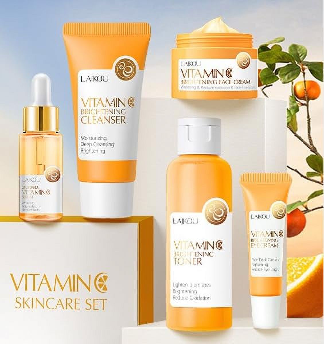 Skin Care Set - Face Care Set for Women & Girls, Face Care Routine Kit ...