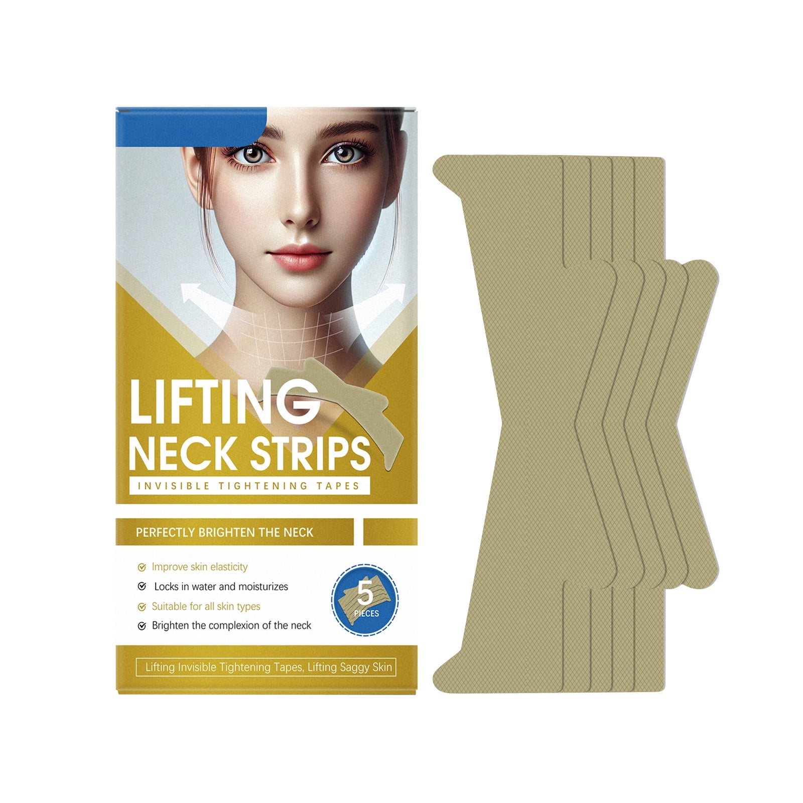 Skin CareLifting Neck Strips for Instant Firming & Tightening Invisible ...