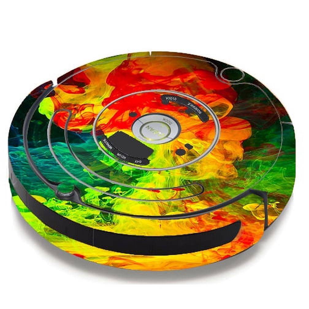 Skin Decal For Irobot Roomba 650 655 Vacuum / Smoke Cloud Colors ...