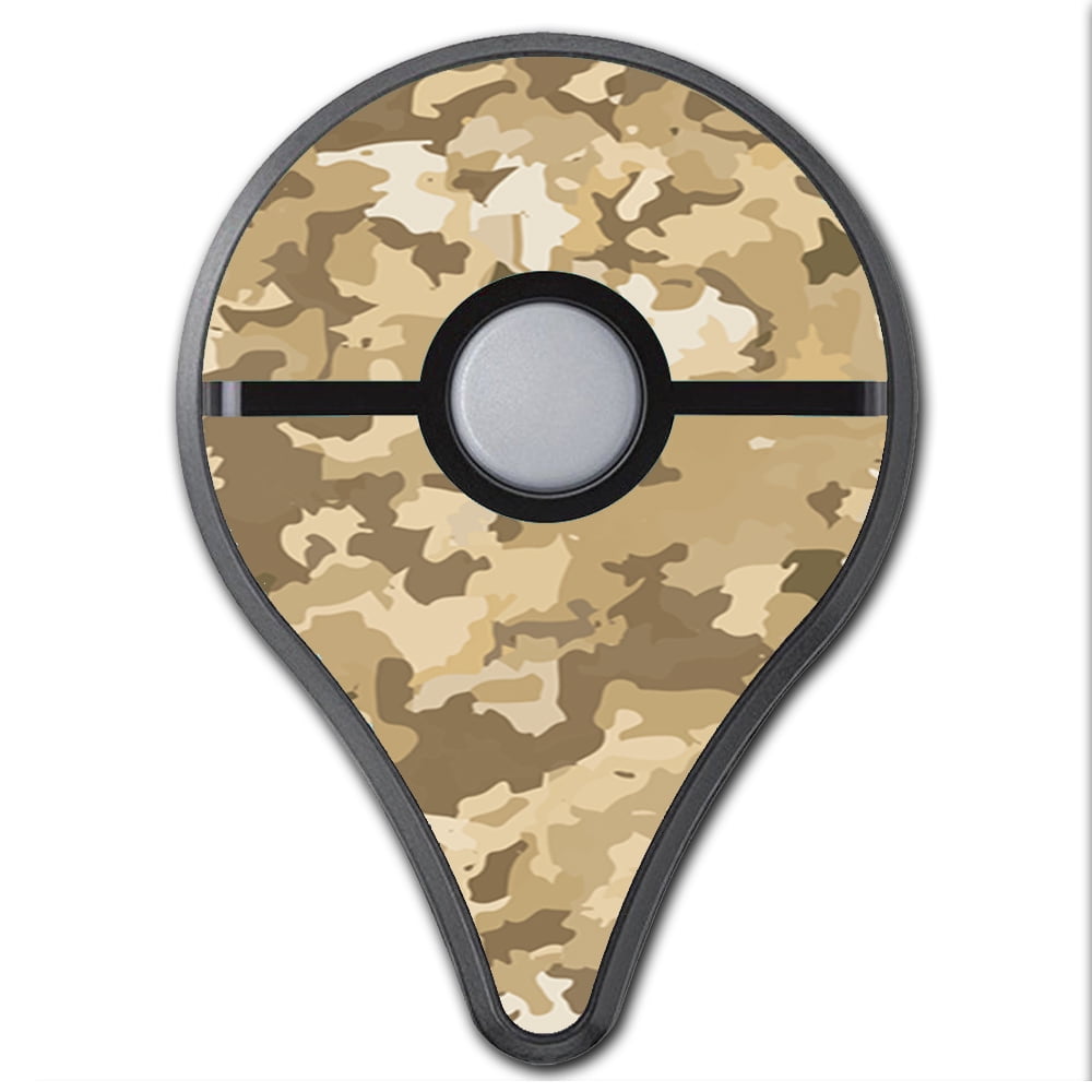 Skin Decal For Pokemon Go Plus (2-Pack) Cover / Brown Desert Camo ...