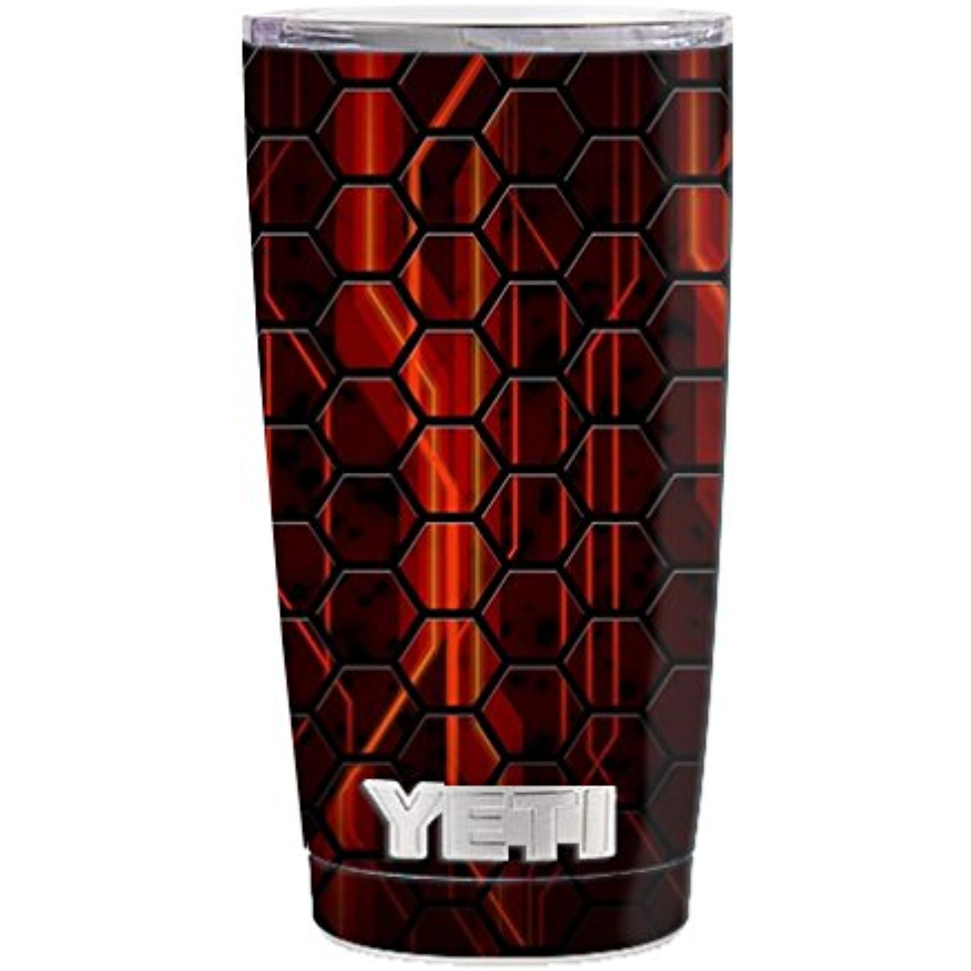 Skin Decal Vinyl Wrap (5-piece kit) for Yeti 20 oz Rambler Tumbler ...