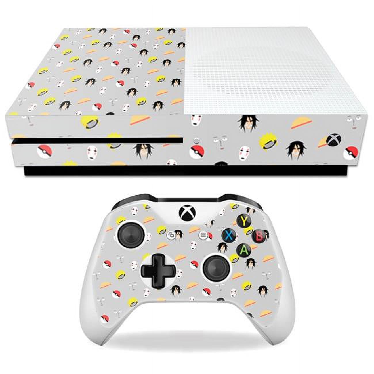 Skin Decal Wrap Compatible With Microsoft Xbox One S Anime Fan ...