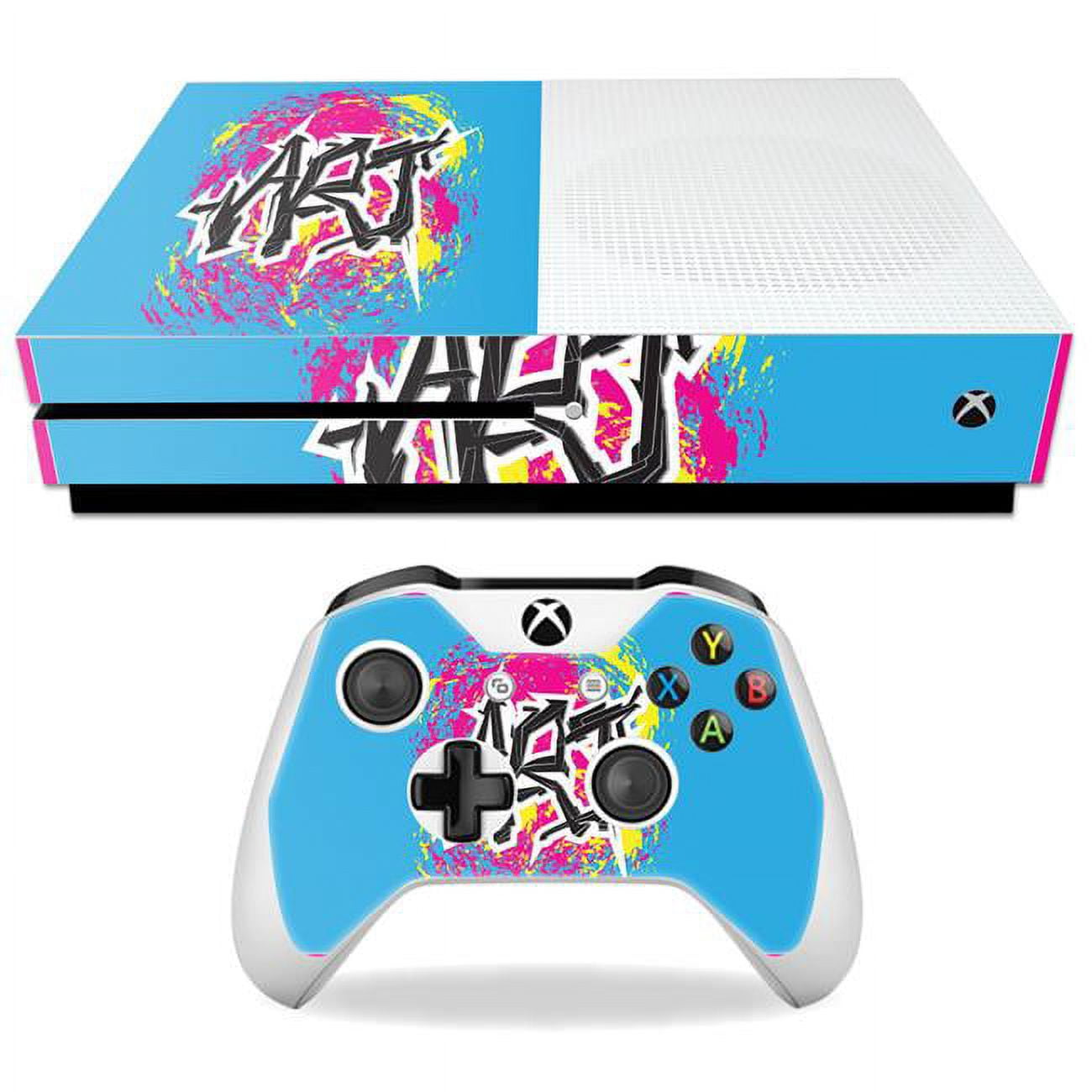 Skin Decal Wrap Compatible With Microsoft Xbox One S Art Graffiti ...