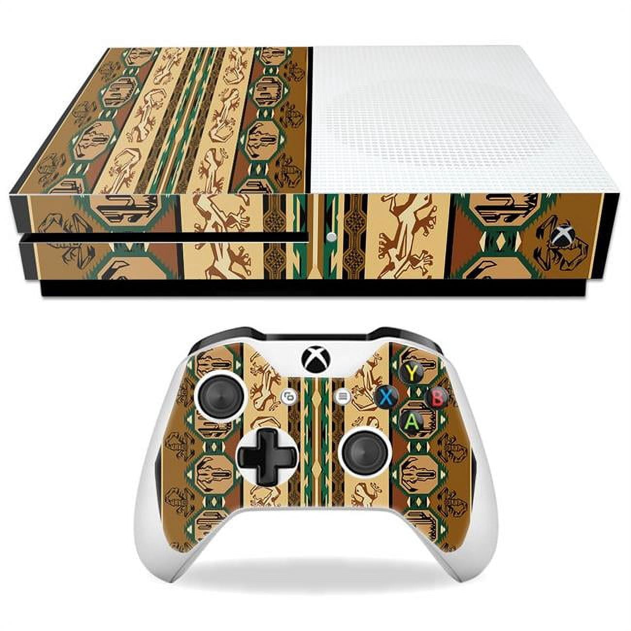 Skin Decal Wrap Compatible With Microsoft Xbox One S Desert Stripes ...