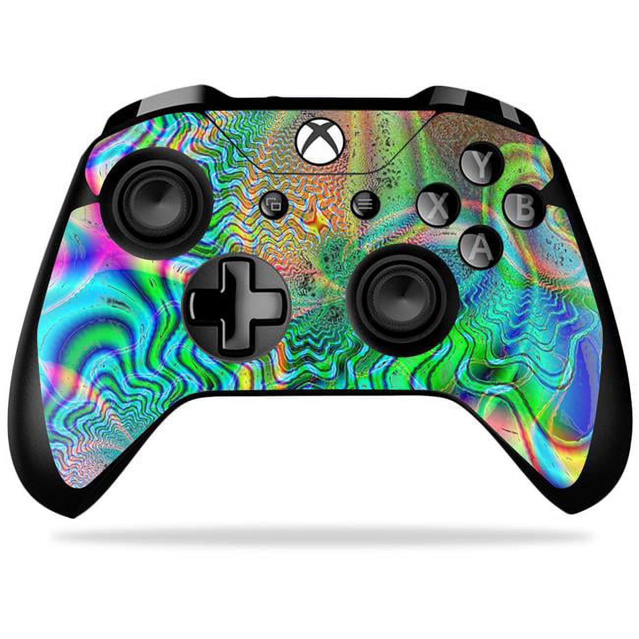 Skin Decal Wrap Compatible With Microsoft Xbox One X Controller ...