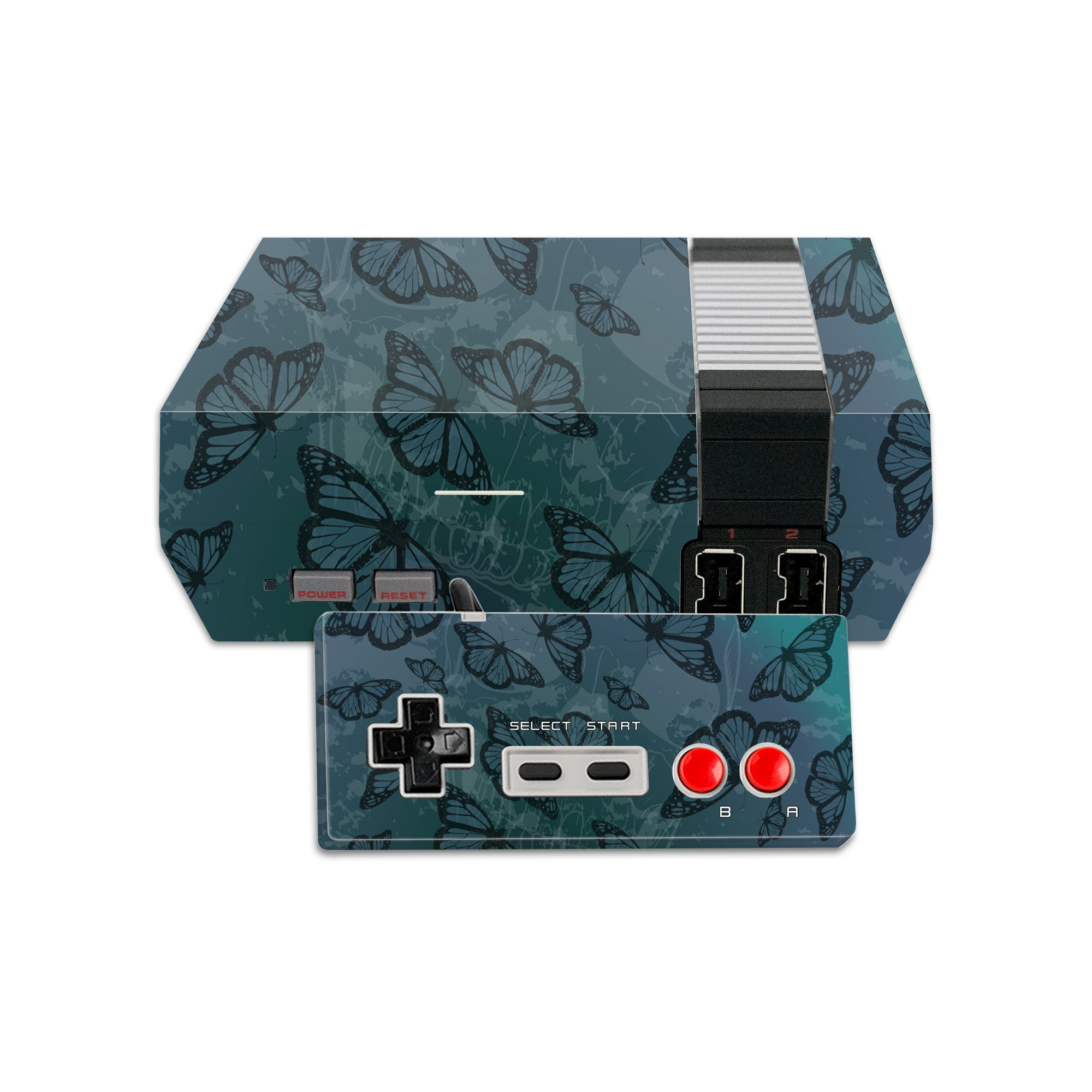 Skin Decal Wrap Compatible With Nintendo NES Classic Edition Dark ...