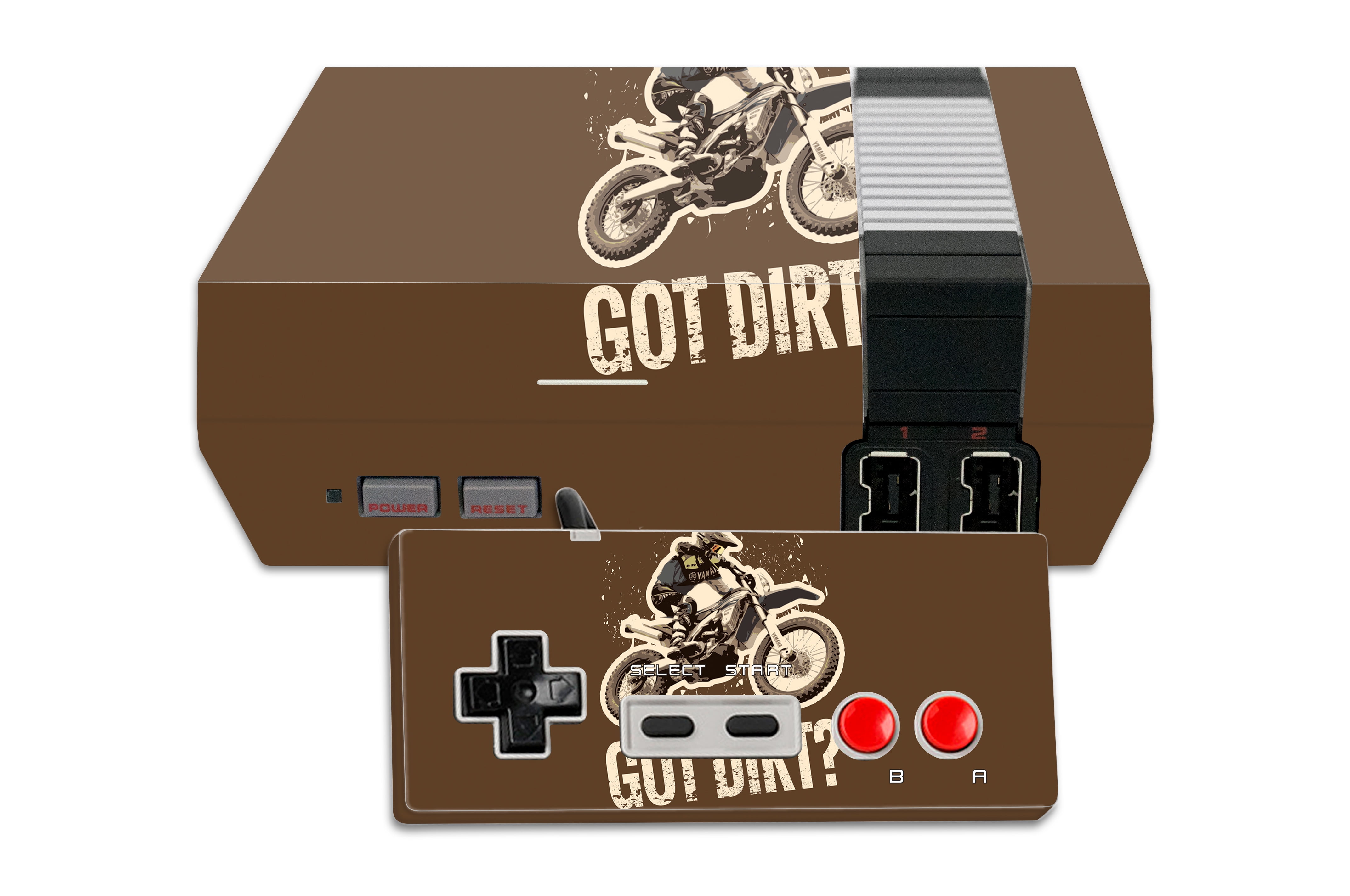 Skin Decal Wrap Compatible With Nintendo NES Classic Edition Got Dirt ...