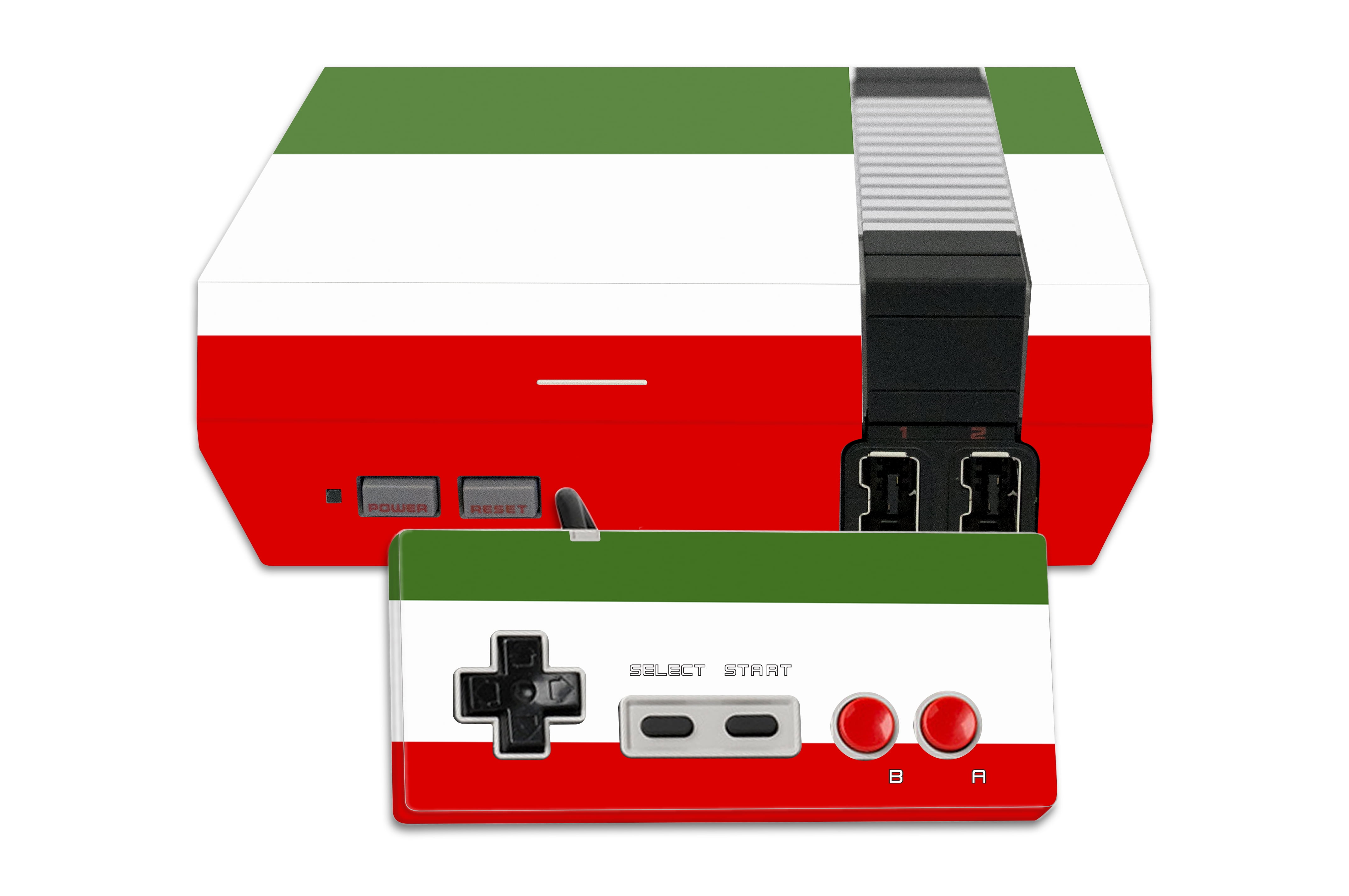 Skin Decal Wrap Compatible With Nintendo NES Classic Edition Italian ...