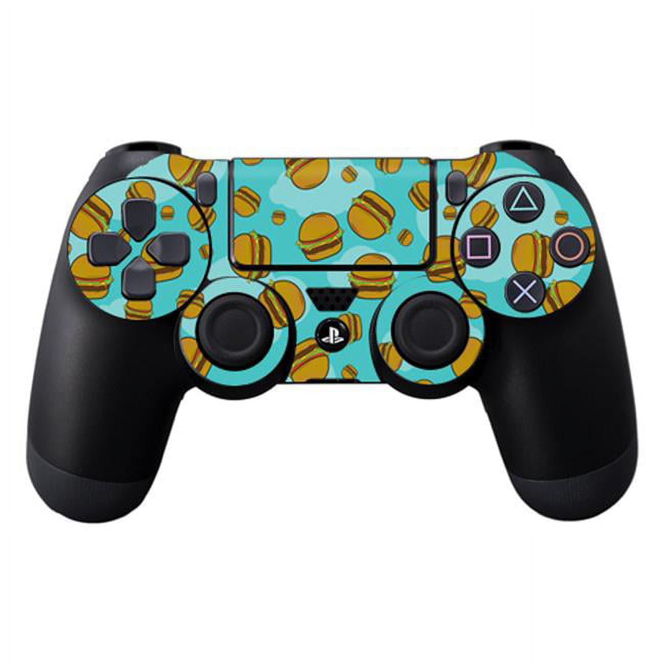 Skin Decal Wrap Compatible With Sony PS4 Controller Burger Heaven ...