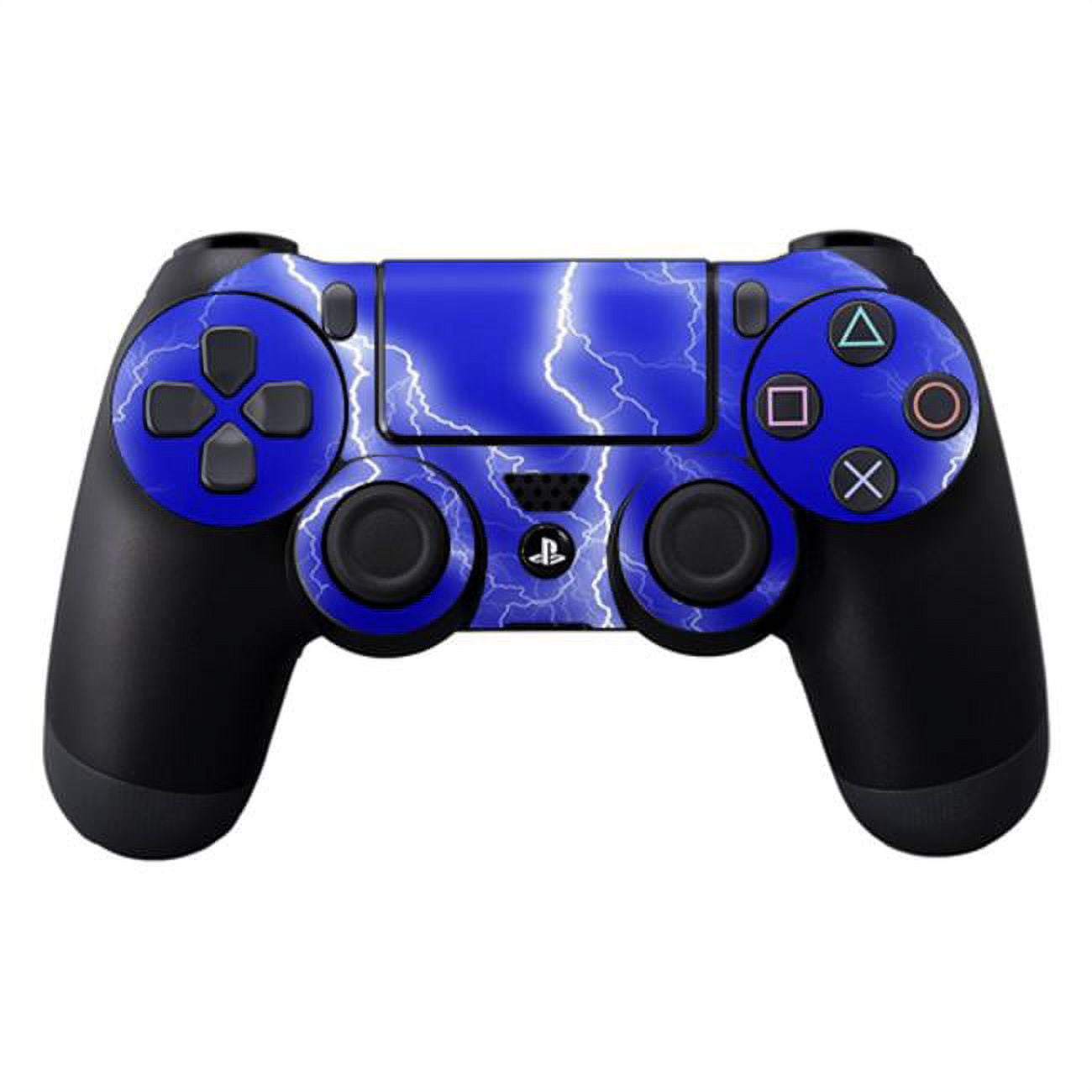 Skin Decal Wrap Compatible With Sony PS4 Controller Lightning Storm ...