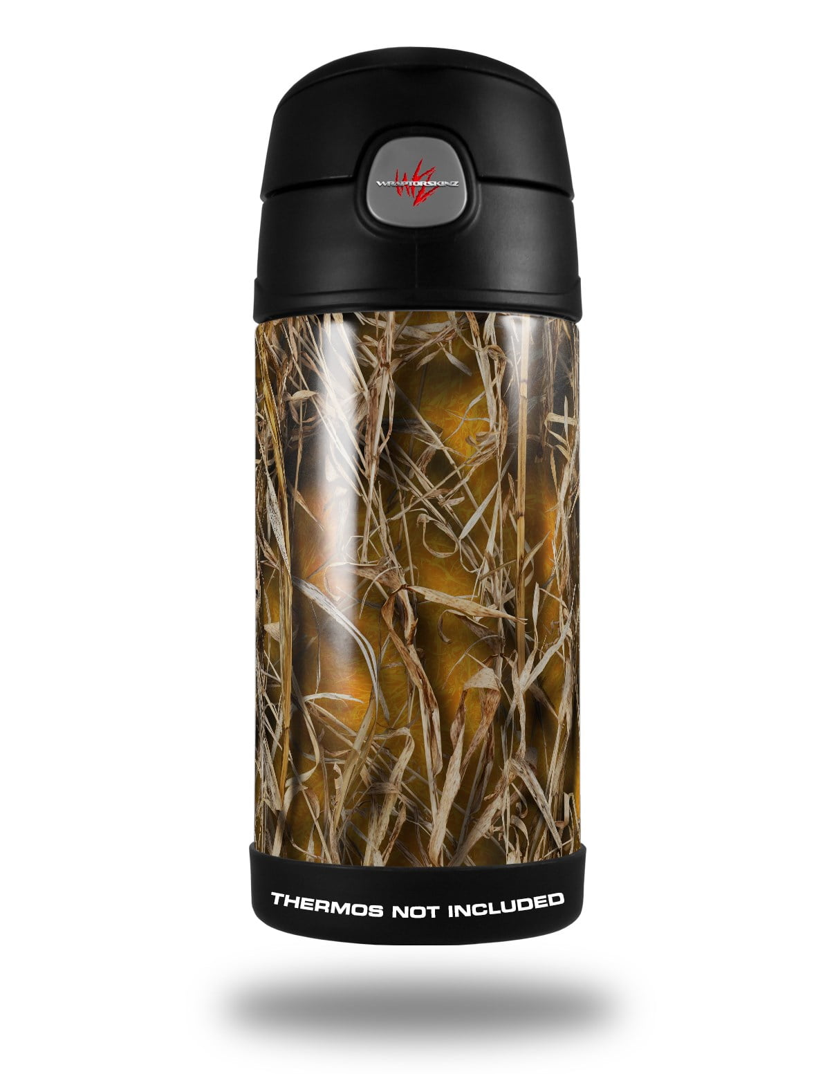 Skin Decal Wrap for Thermos Funtainer 12oz Bottle WraptorCamo Grassy ...