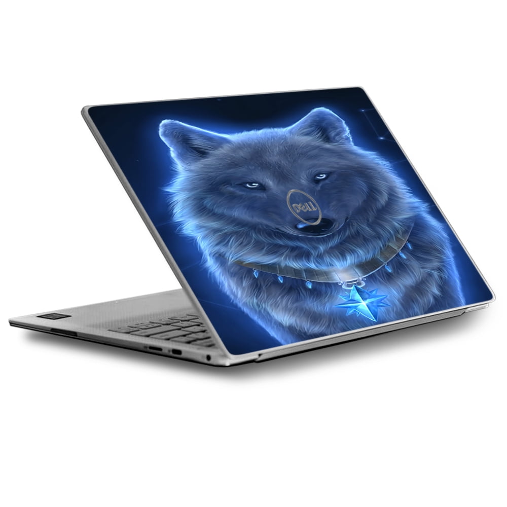 Skin Decal for Dell XPS 13 Laptop Vinyl Wrap / Glowing Celestial Wolf ...
