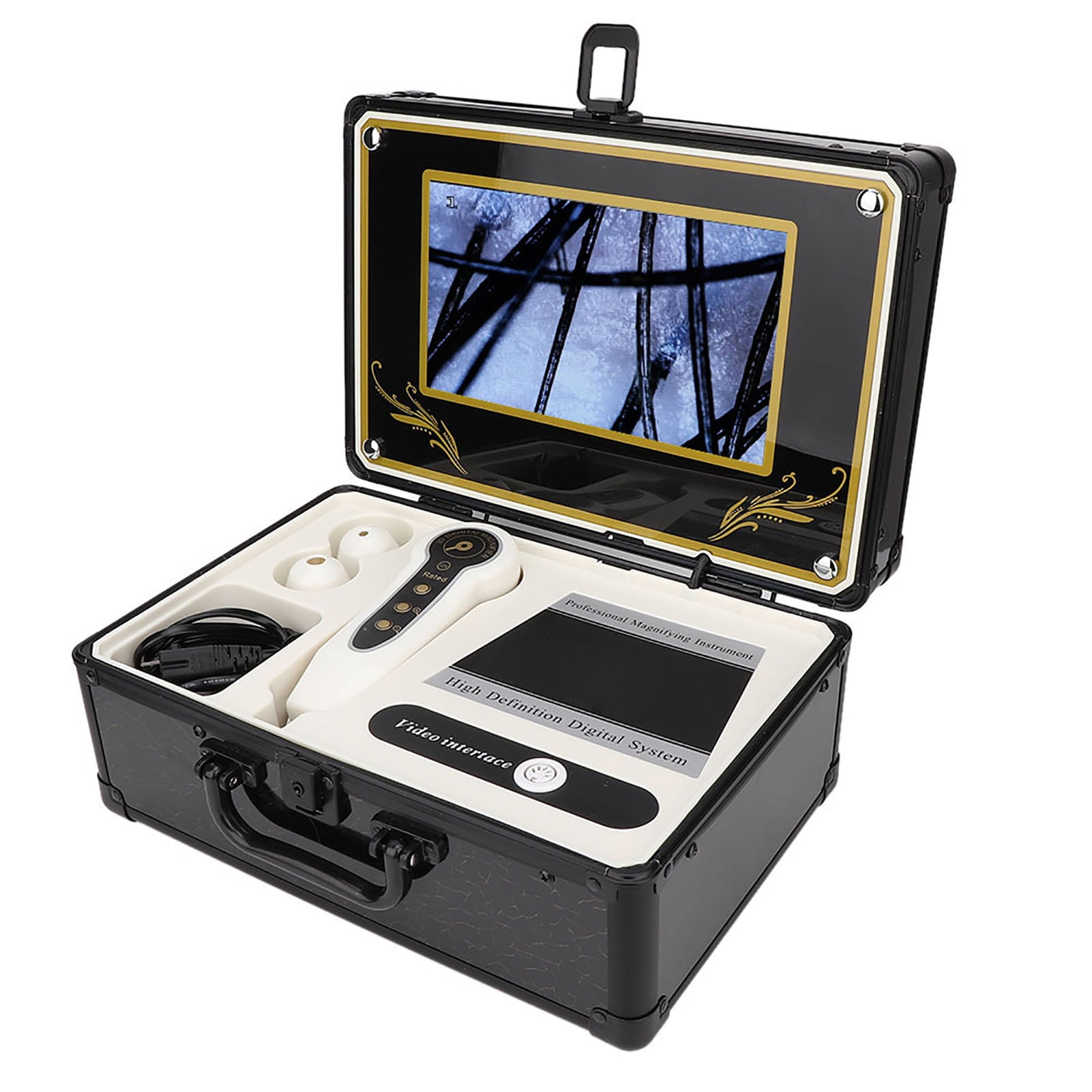 Skin Detector, Electric Skin Microscope Professional 50X 200X Skin Hair ...