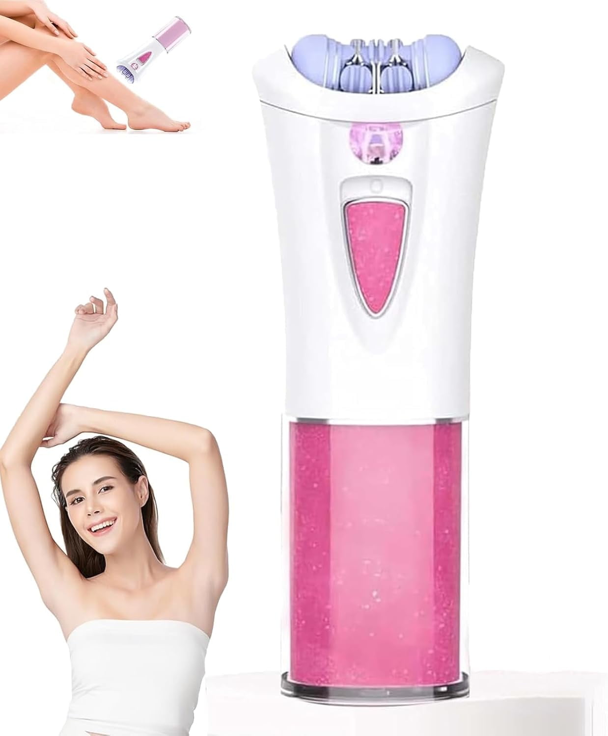 Skin Epilator for Face, New Upgrade Glamorous Skin Epilator with LED ...