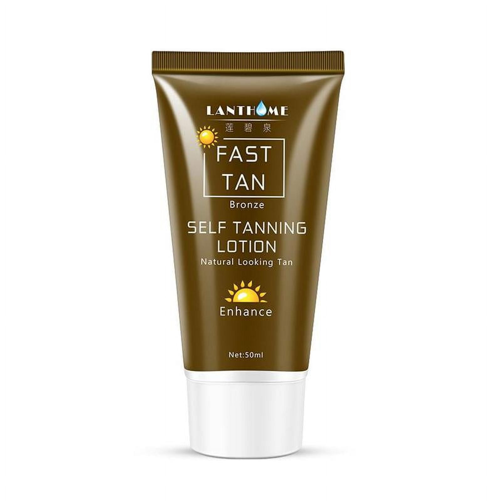 Skin Face Body Self Tanning Streakless Gel Lotion Deep Dry Fast Dark ...