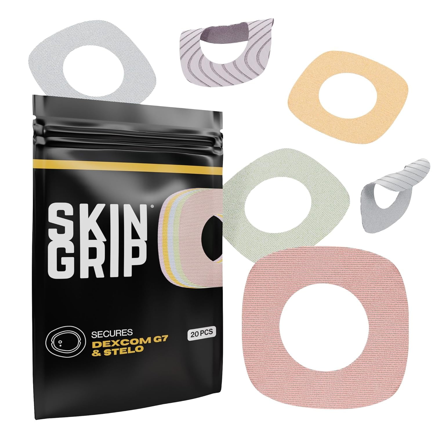 Cgm Glucose Monitor ExpressionMed Adhesive Patches For Dexcom G7 ...