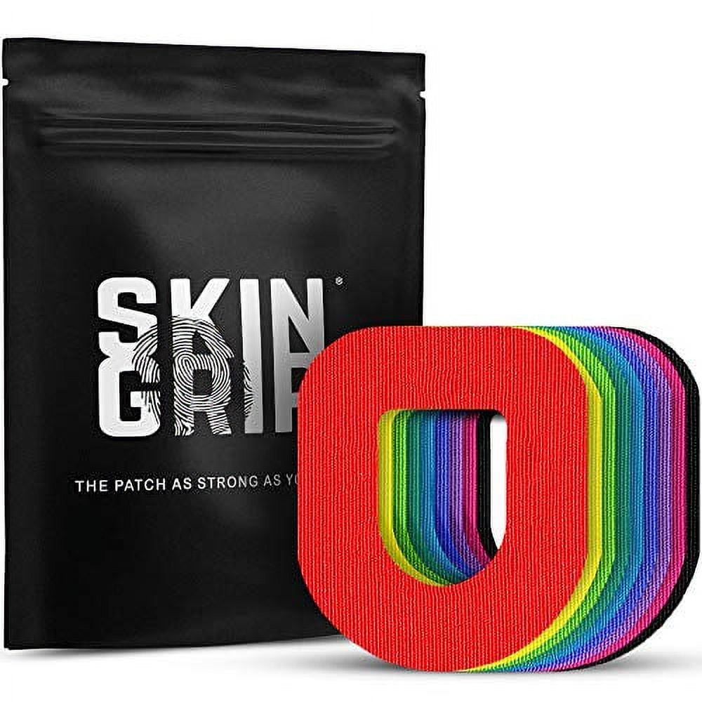 Skin Grip Cgm Patches For Insulet Omnipod 20 Pack Waterproof And Sweatproof For