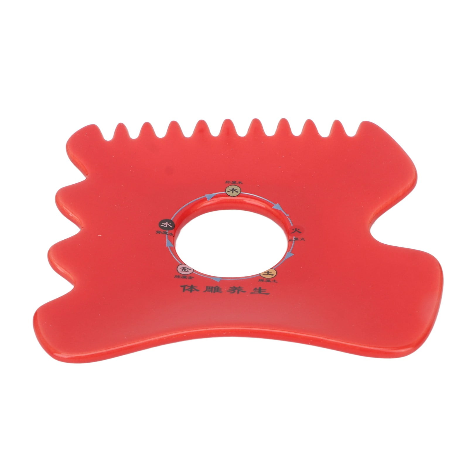 Skin Gua Sha Board Improve Circulation Different Edges Ceramic Scraping ...